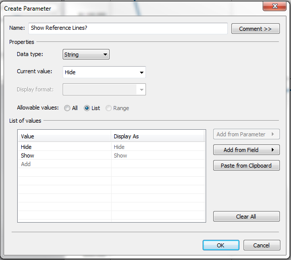 Tableau Tip Using Parameters And Table Calculations To Allow Users To 6275
